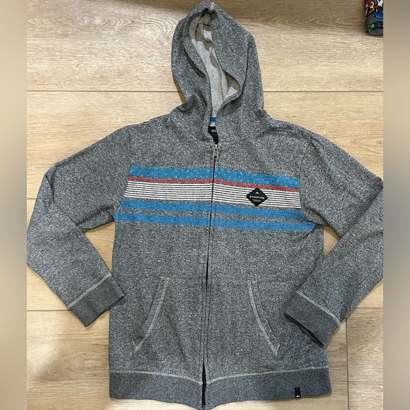 Quiksilver | Jackets & Coats | Quicksilver Youth Zip Up Hoodie Jacket ...